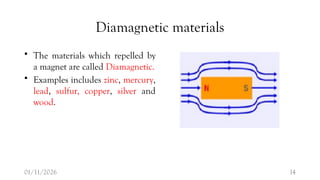 Magnetism introduction and types of magnetism | PPTX