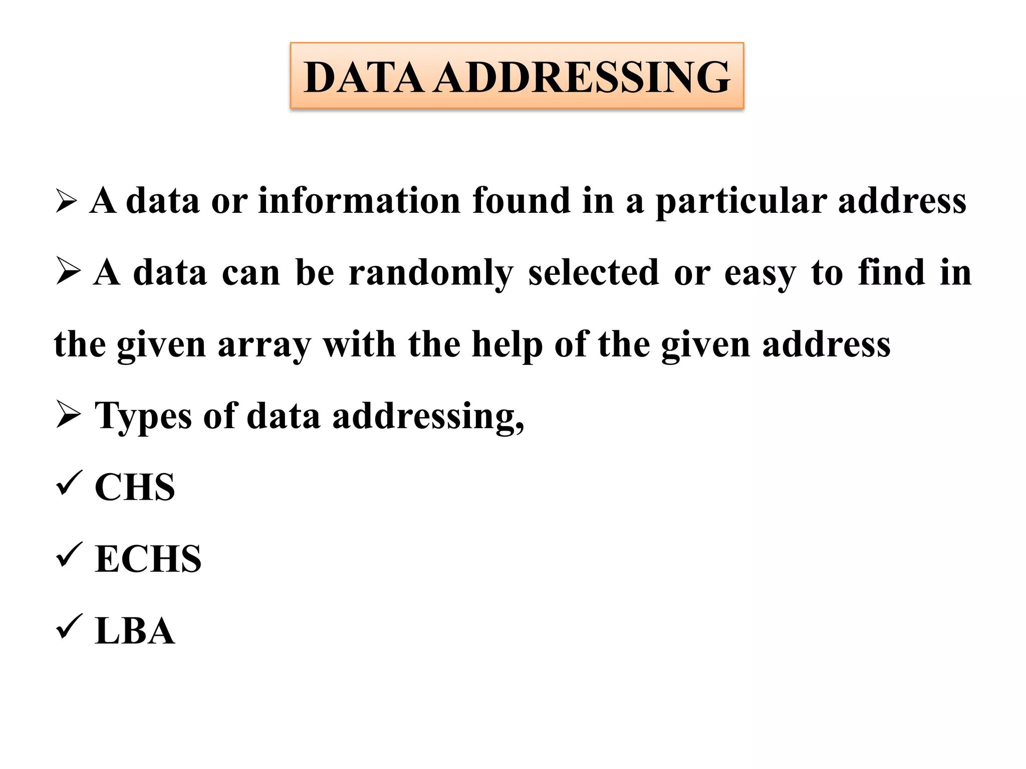 Magnetism data addressing | PPTX