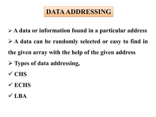 Magnetism data addressing | PPT