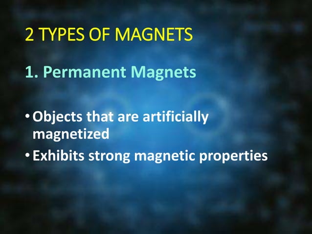 some basic principles of magnetism by lbf | PPTX