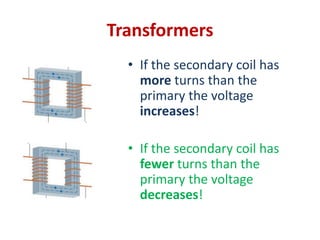 Magnetism generators and transformors | PPTX