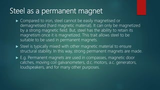 Magnetism and electromagnetism | PPTX