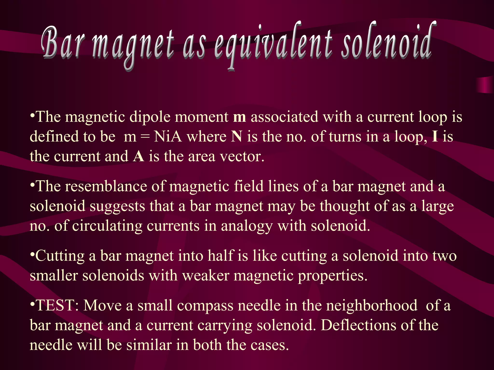 Magnetism and matter | PPT