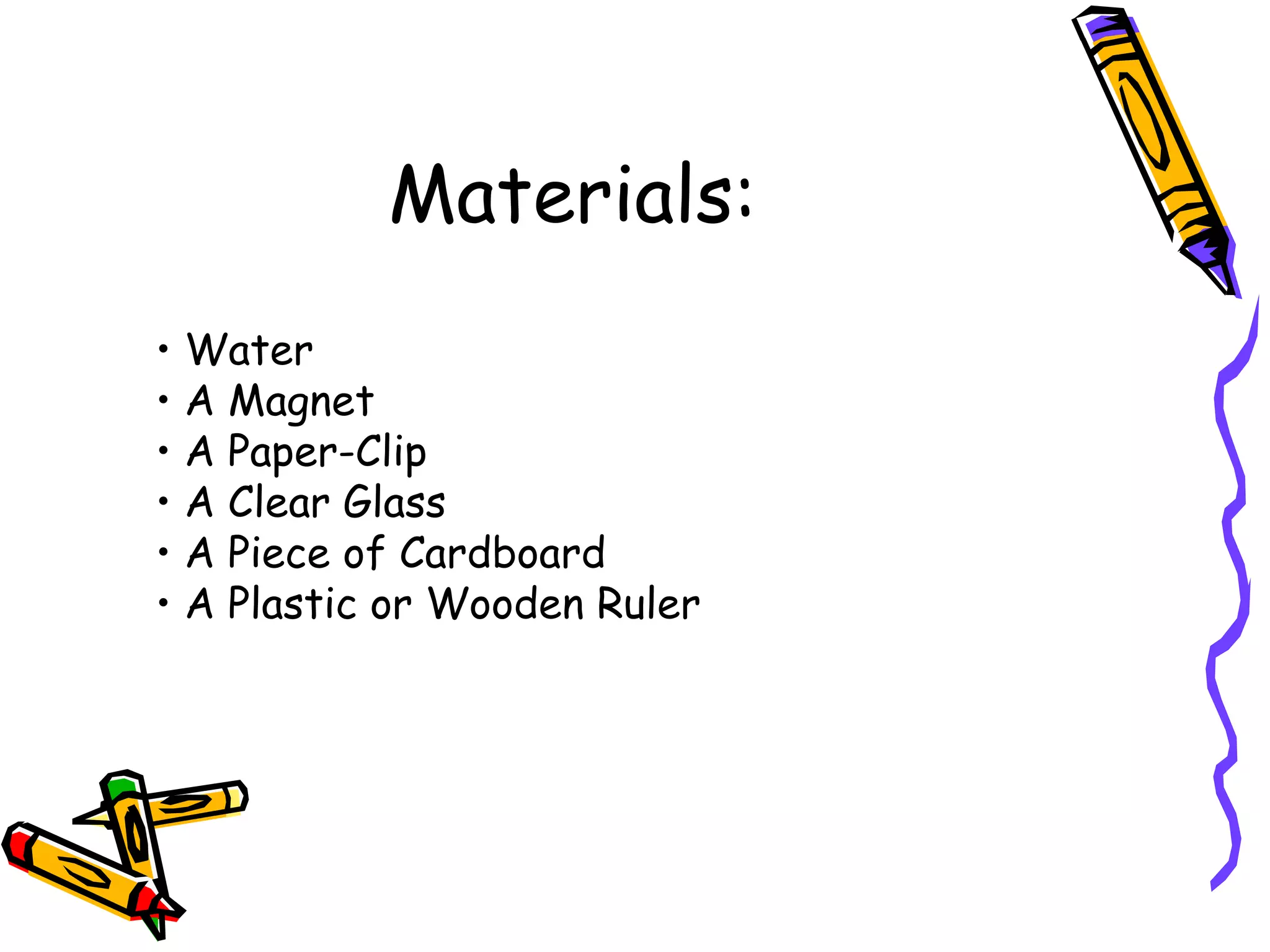 Magnetism experiment | PPT