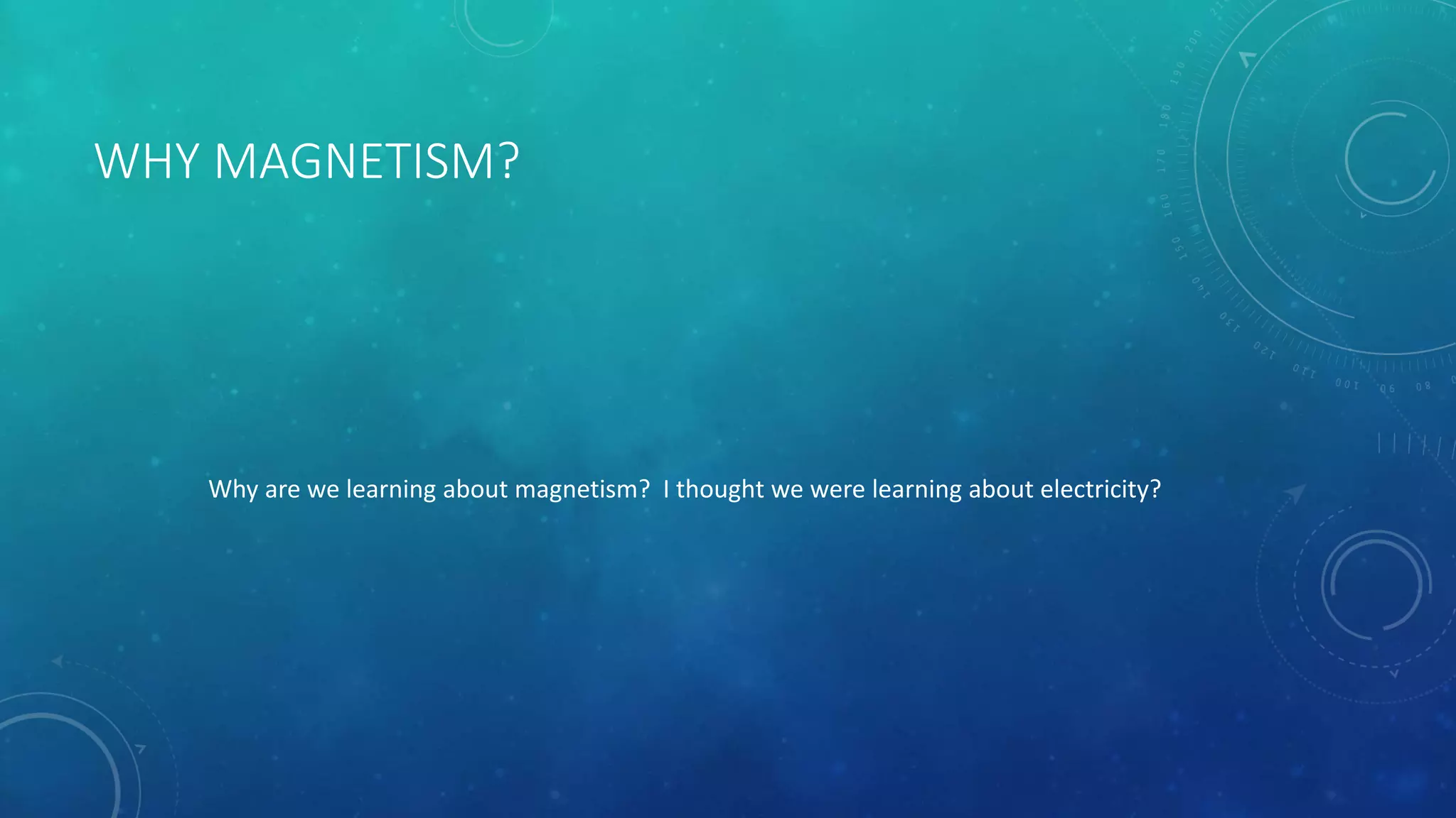 Magnetism intro part 1 | PPTX