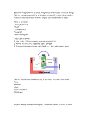 Magnetism notes | DOC