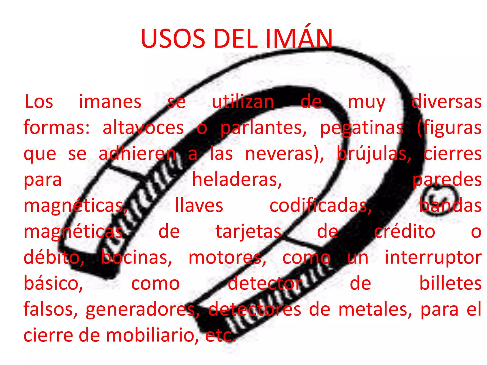 Magnetismo, brújula e imanes | PPTX