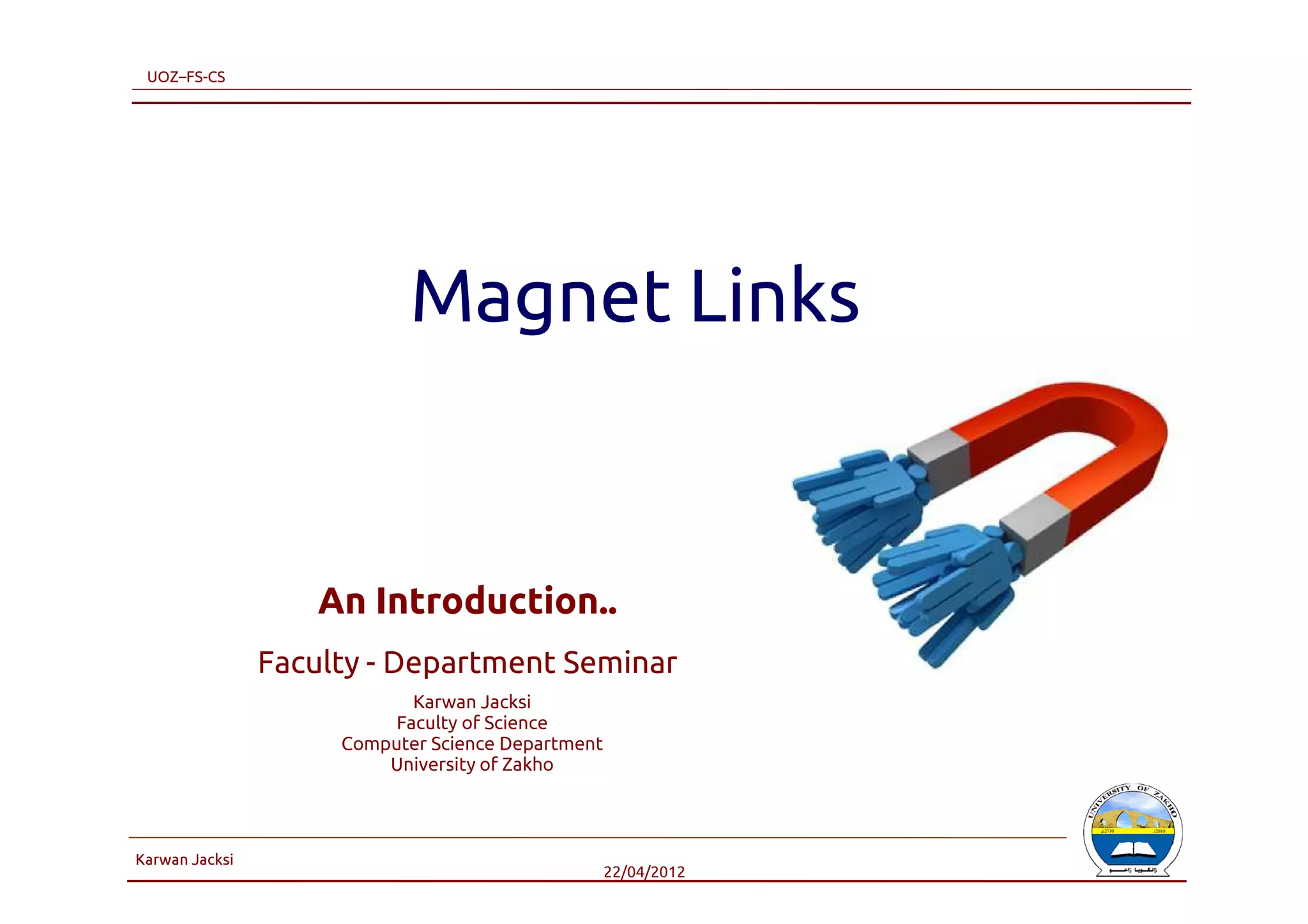 Magnet links | PDF | Internet | Computing