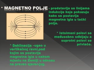 Magnetno polje elektricne struje | PPTX