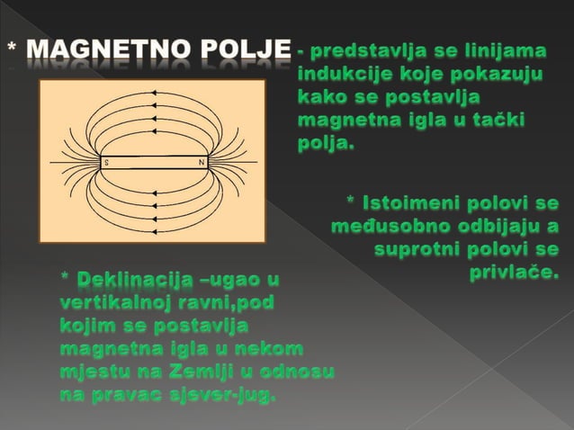 Magnetno polje elektricne struje | PPT