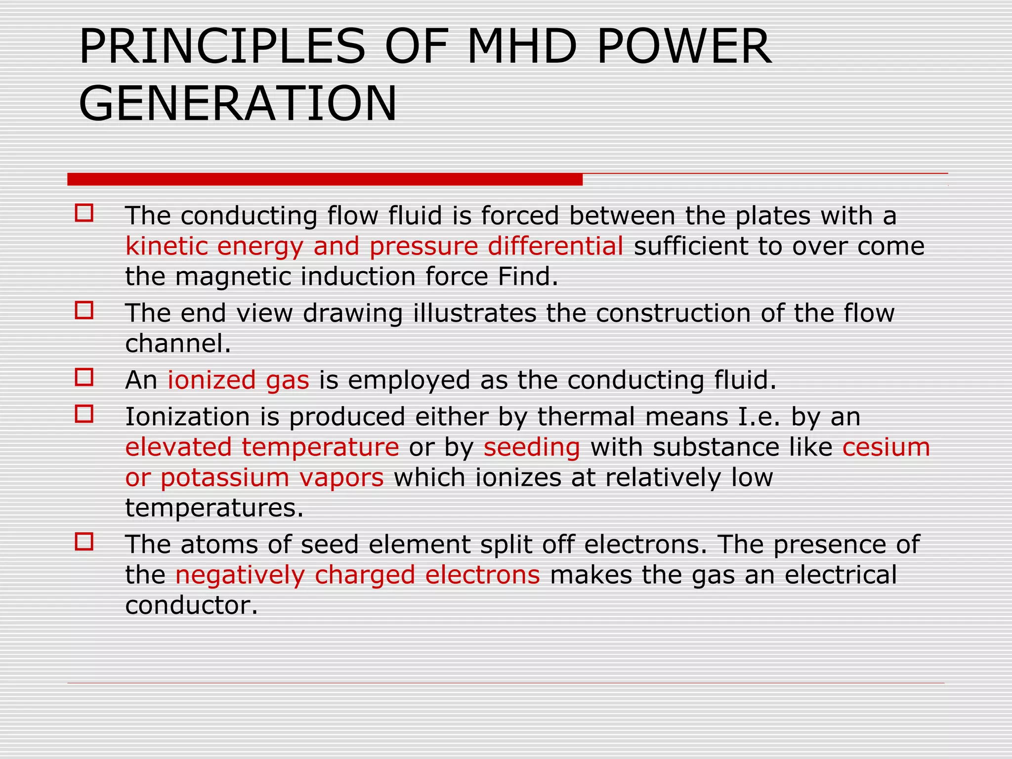 Magneto hydro-dynamic-power-generation-mhd | PPT