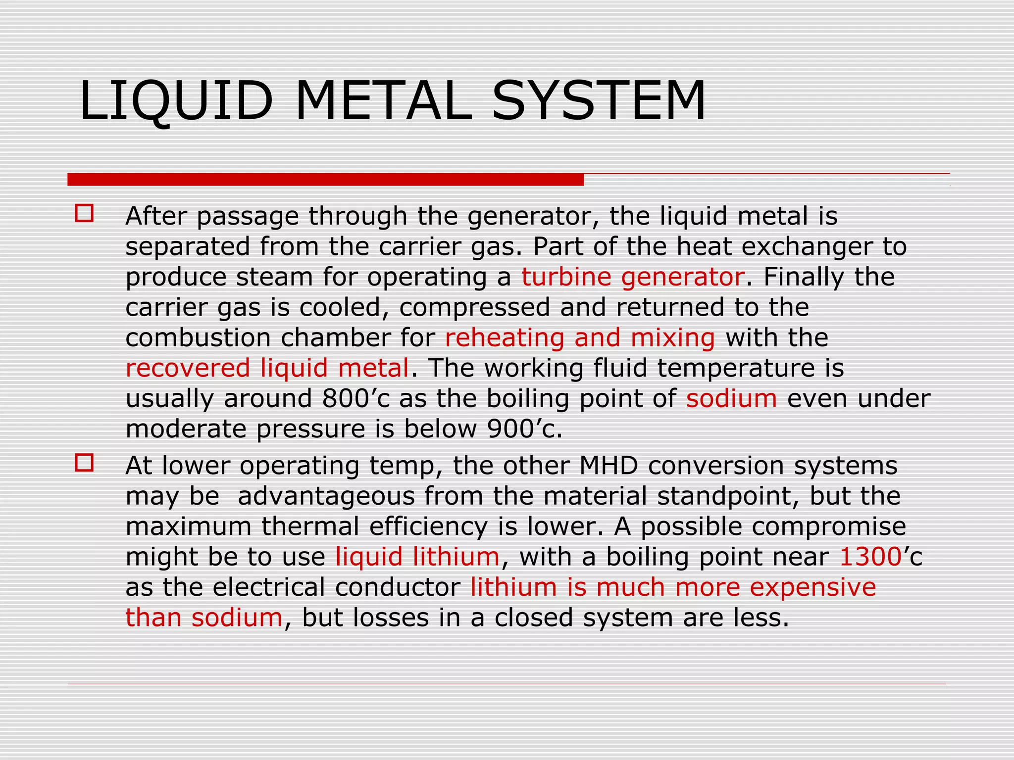 Magneto hydro-dynamic-power-generation-mhd | PPT