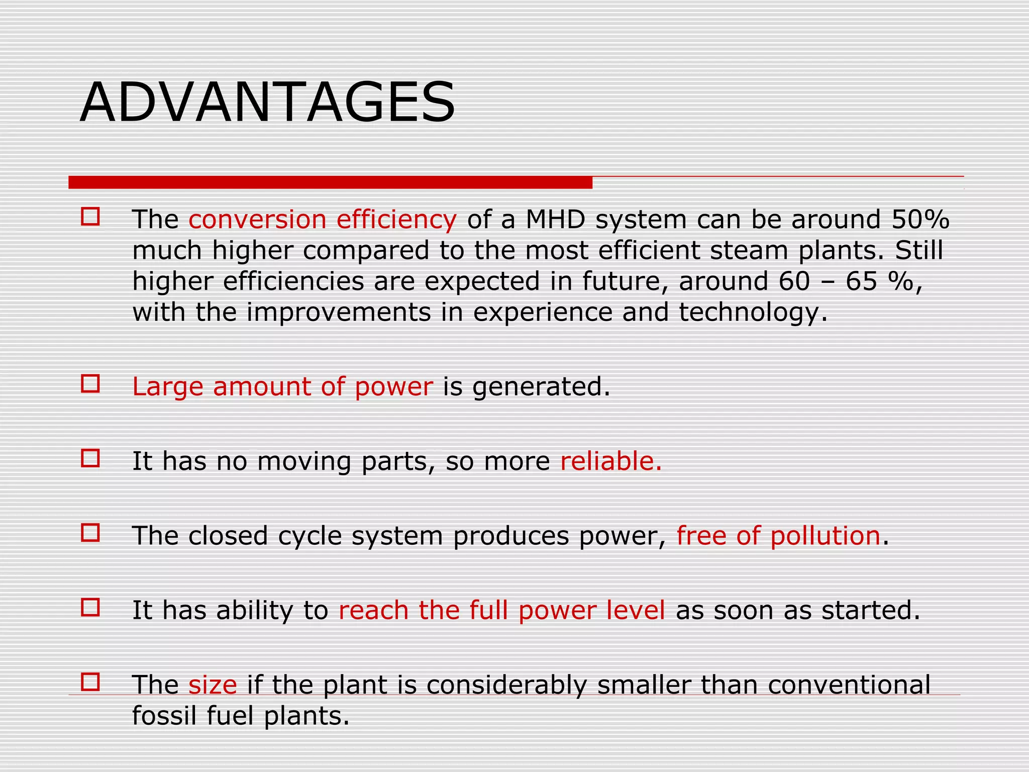 Magneto hydro-dynamic-power-generation-mhd | PPT