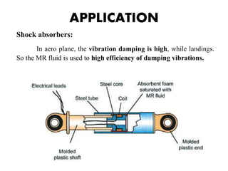 Magneto and electro rheological fluid | PPTX