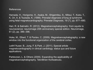 Magnetoencefalografia y magnetocardiografia | PPTX