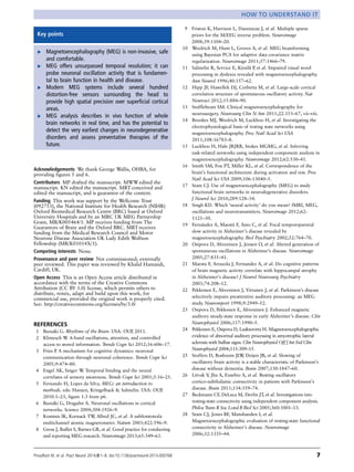 Magnetoencephalography | PDF