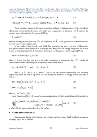 Magnetohydrodynamic mixed convection flow and boundary layer control of a nanofluid with heat ...