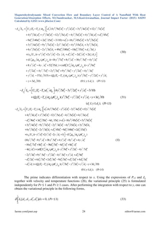 Magnetohydrodynamic mixed convection flow and boundary layer control of a nanofluid with heat ...