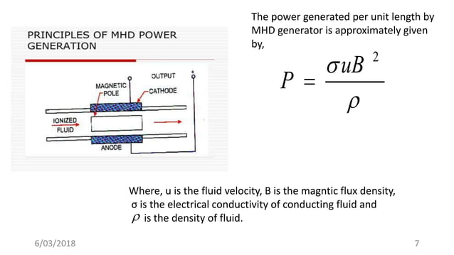 Magnetohydrodynamic power generation | PPTX | Power and Energy Industry ...