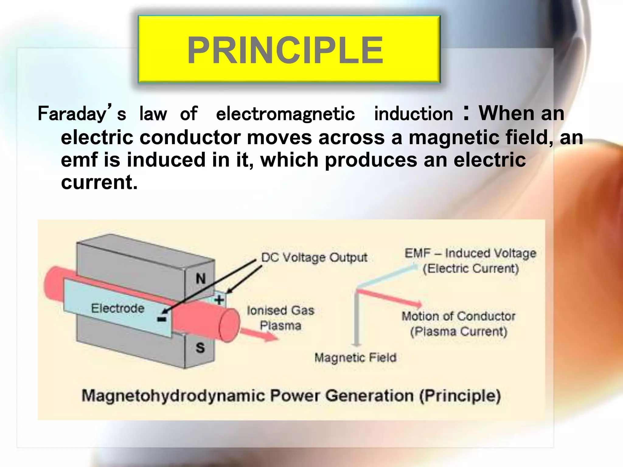 Magneto hydrodynamics power generation | PPTX