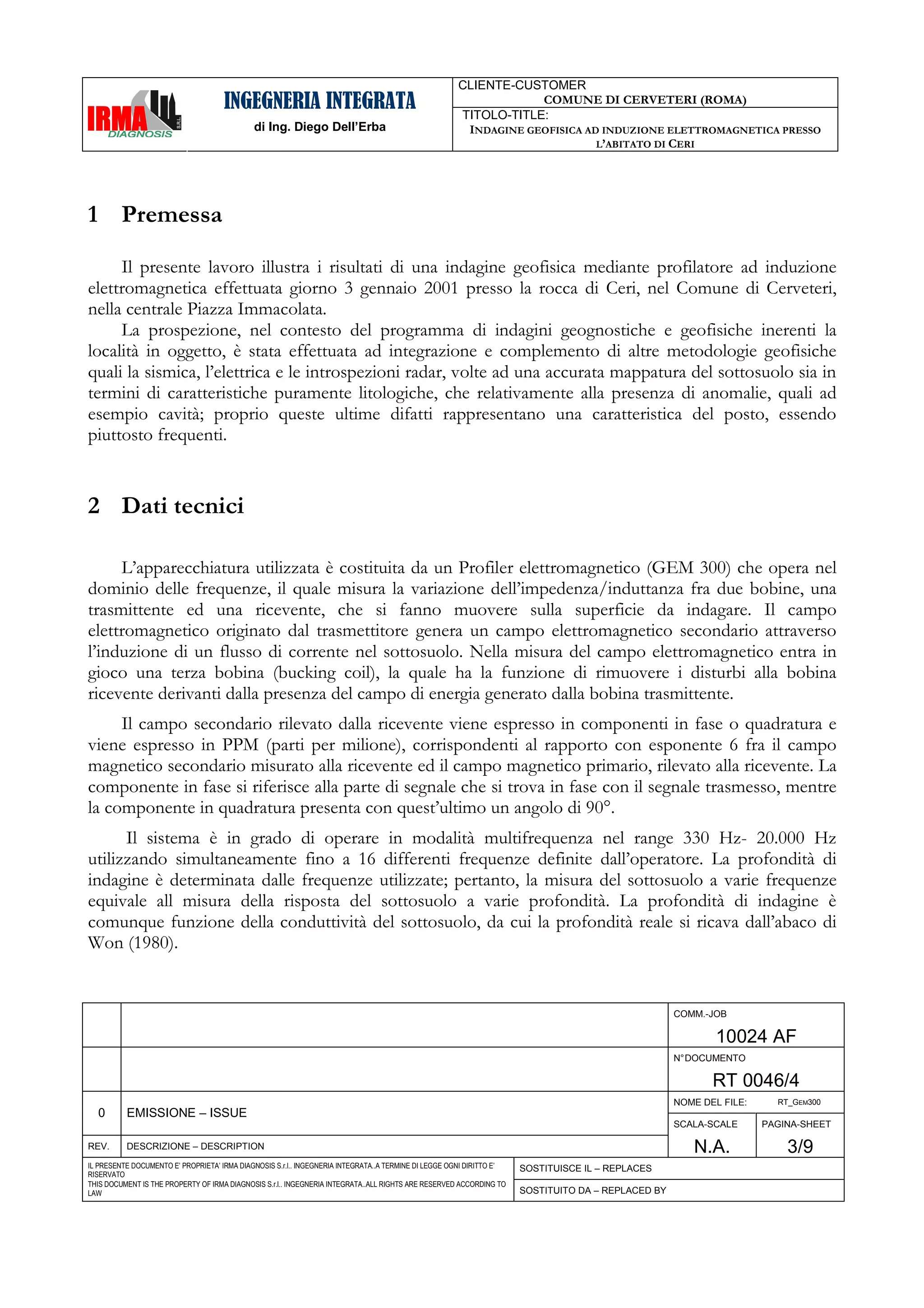 Magnetometria..a ceri..cerveteri..roma