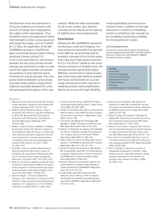 Magnetom flash 51_scmr_issue_final-00308068 | PDF | Heart and Cardiovascular Diseases | Diseases ...