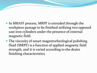 Magnetorheological | PPTX