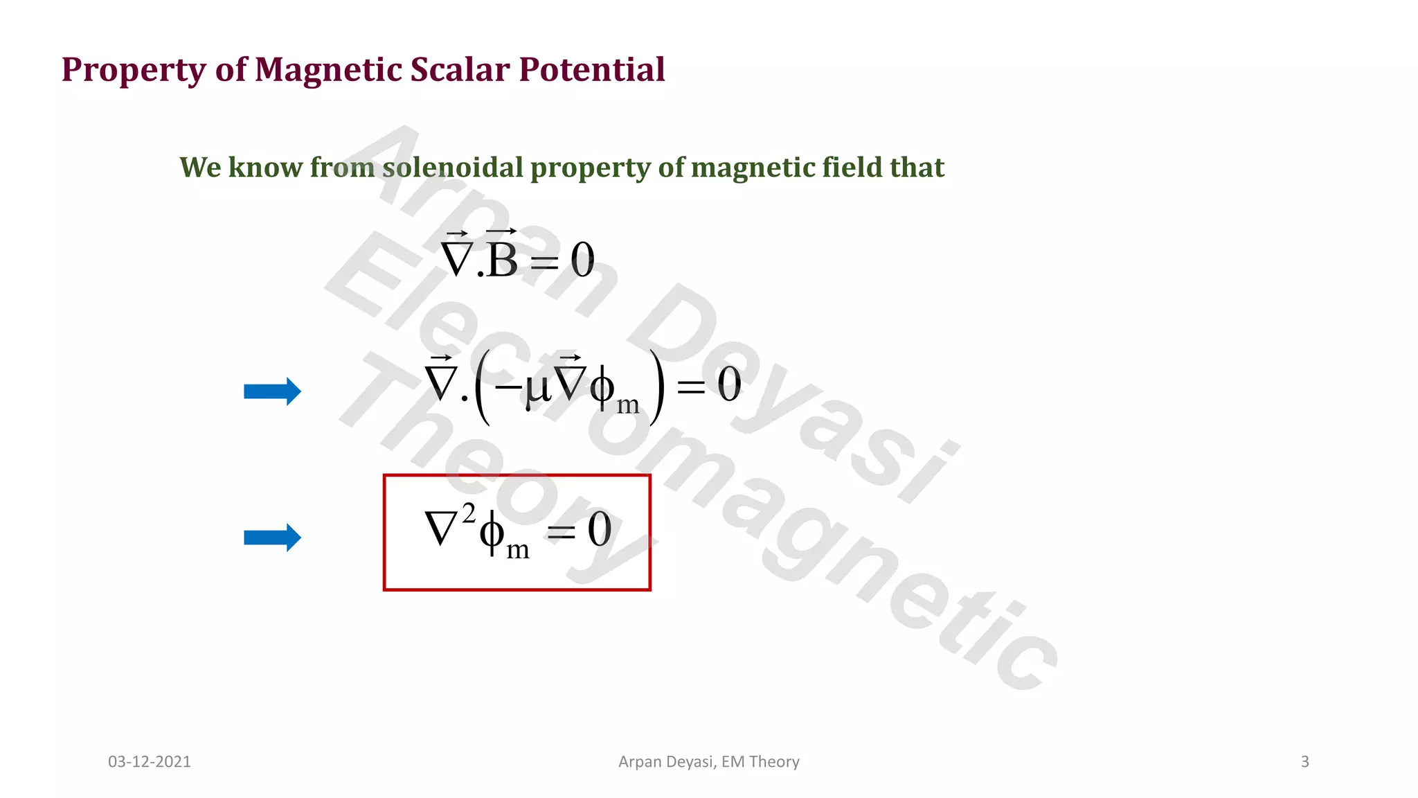 Magnetic Potentials | PDF