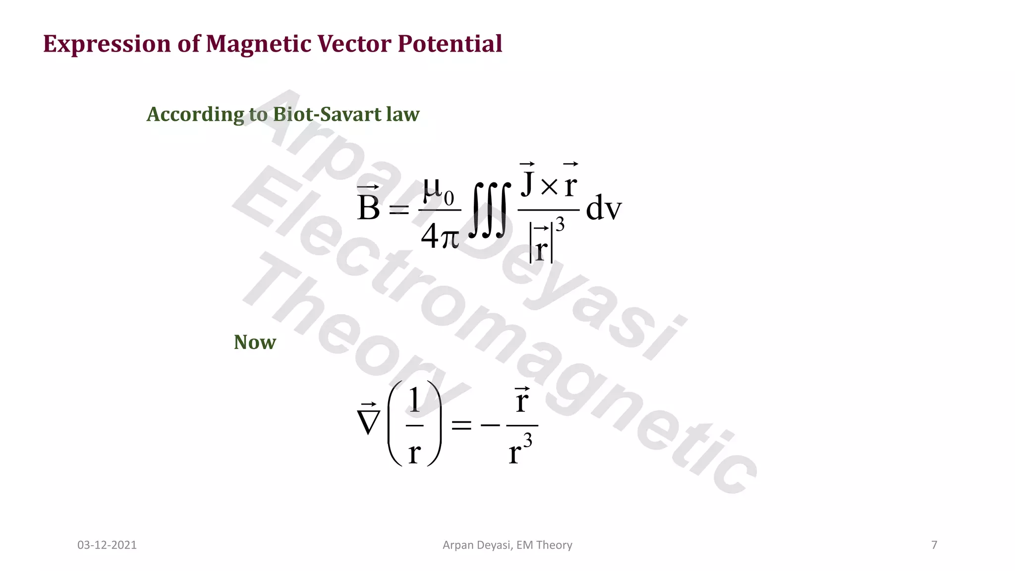 Magnetic Potentials | PDF