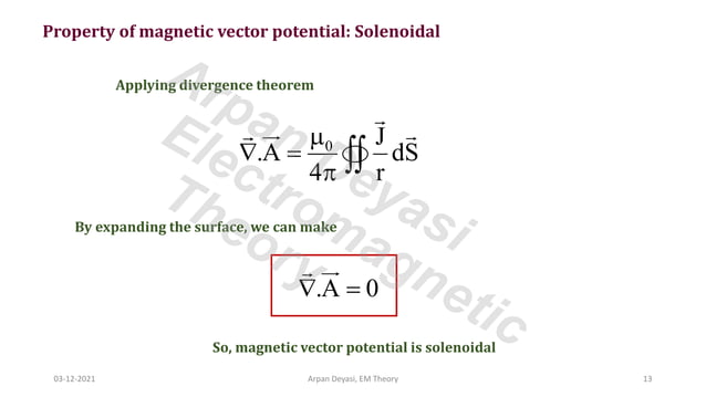 Magnetic Potentials | PDF