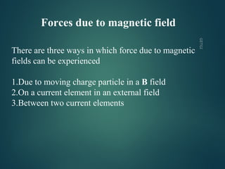 Magnetostatics 3rd 1 | PPT
