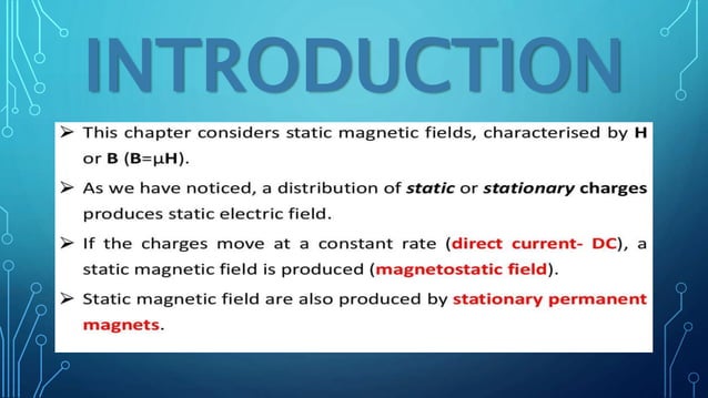 MAGNETOSTATICS SEMINAR POWERPOINT P.pptx