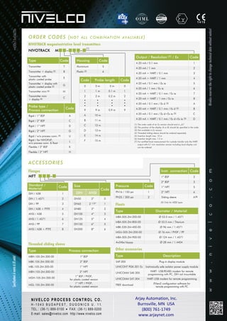 Magnetostrictive Liquid Level Transmitters | PDF