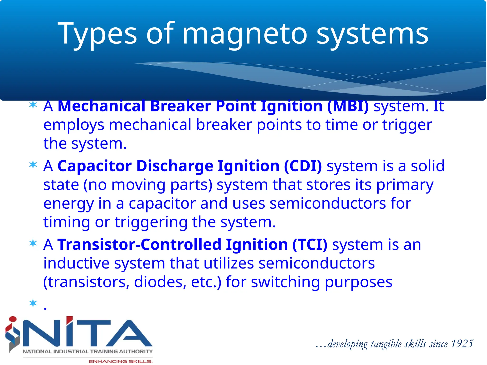 magneto system notes for automotive kids | PPT