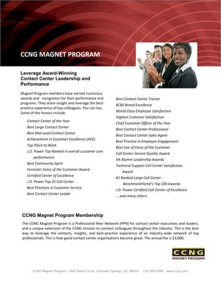 Magnet Program flier | PDF | Professional School | Postgraduate Education