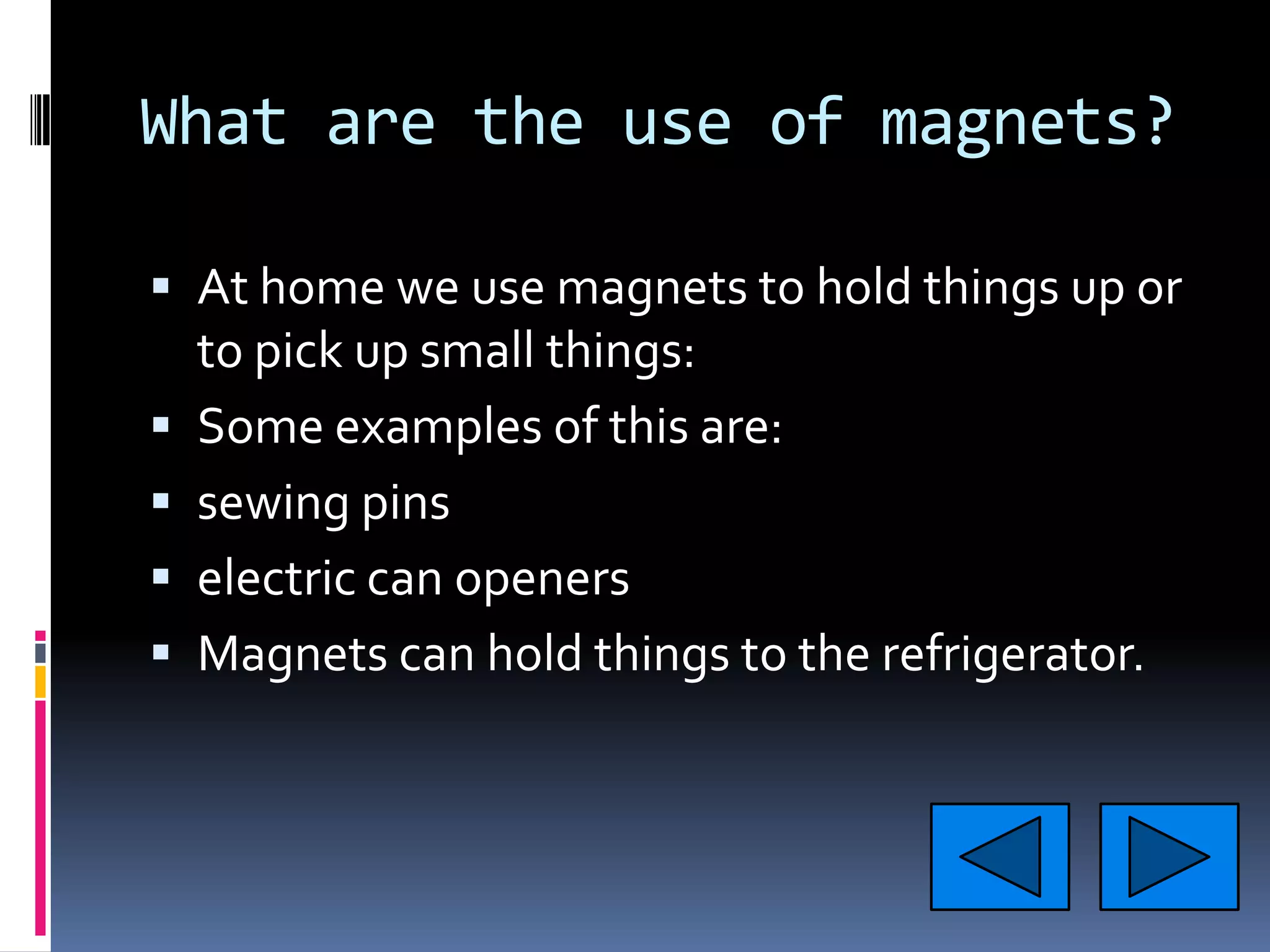 Magnets | PPTX | Geology | Science