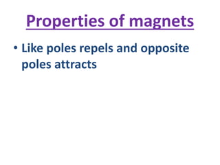 Magnets 8th standard | PPTX