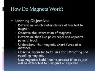 Magnets | PPTX | Physics | Science
