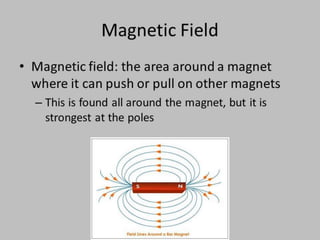 Magnets and electricity | PPTX | Physics | Science