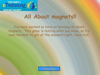 Magnets game | PPT