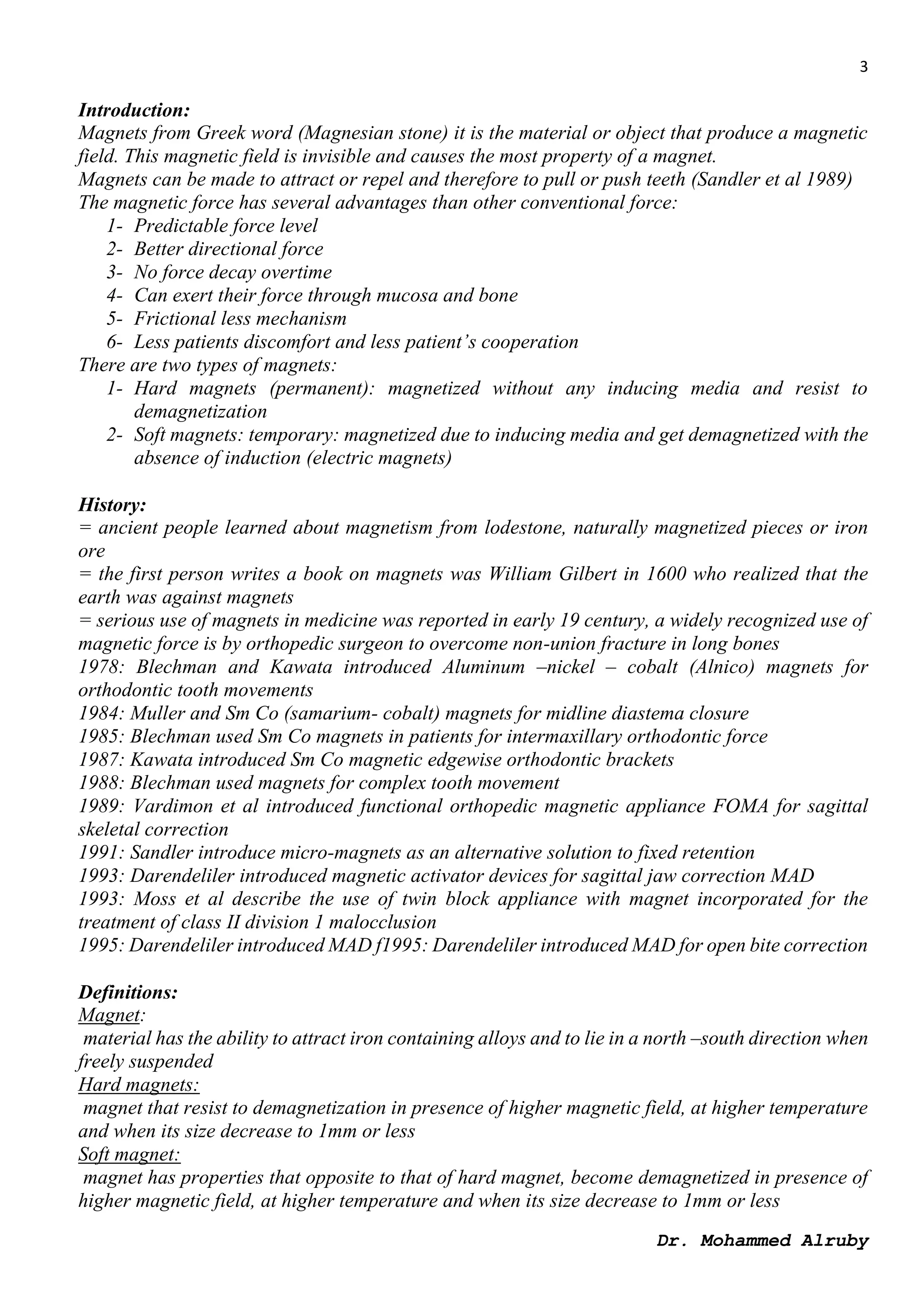 magnets in orthodontics.docx