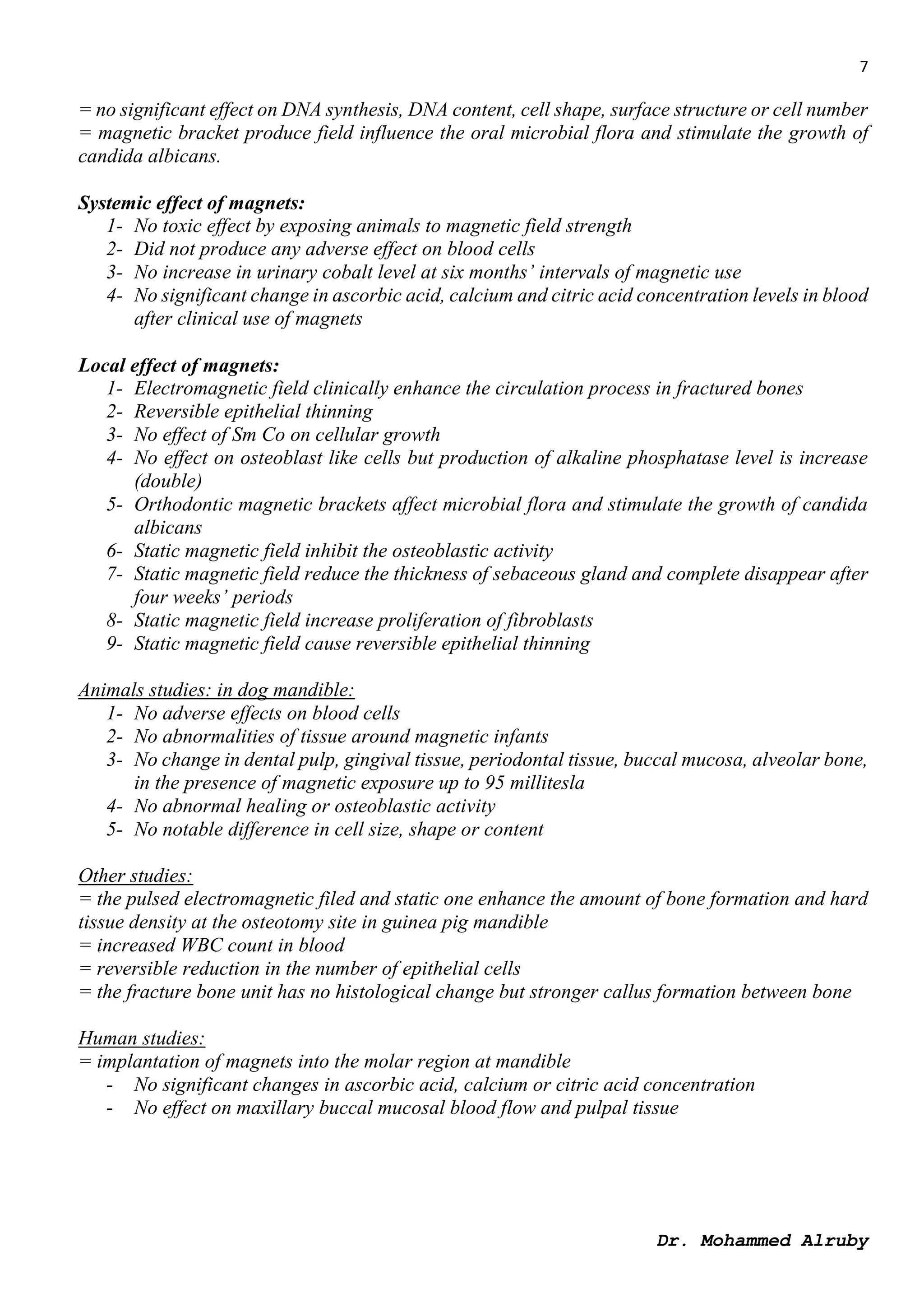 magnets in orthodontics.docx