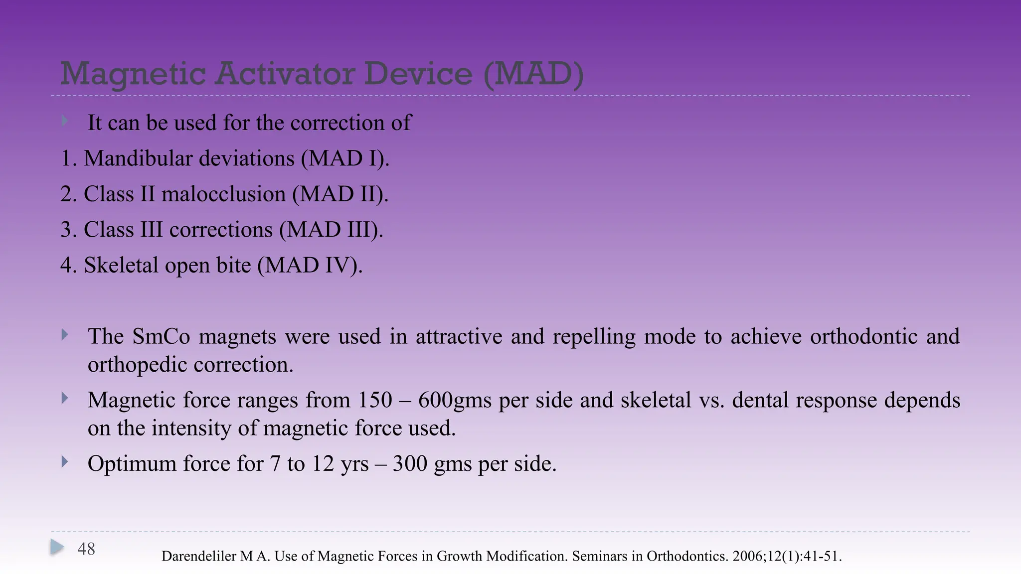Application of Magnets in Orthodontics.pptx