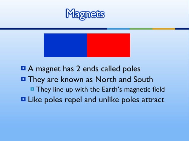 Magnets and electromagnets - lesson 1 | PPT