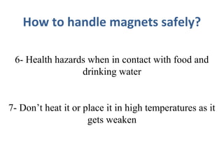 Magnet use | PPT