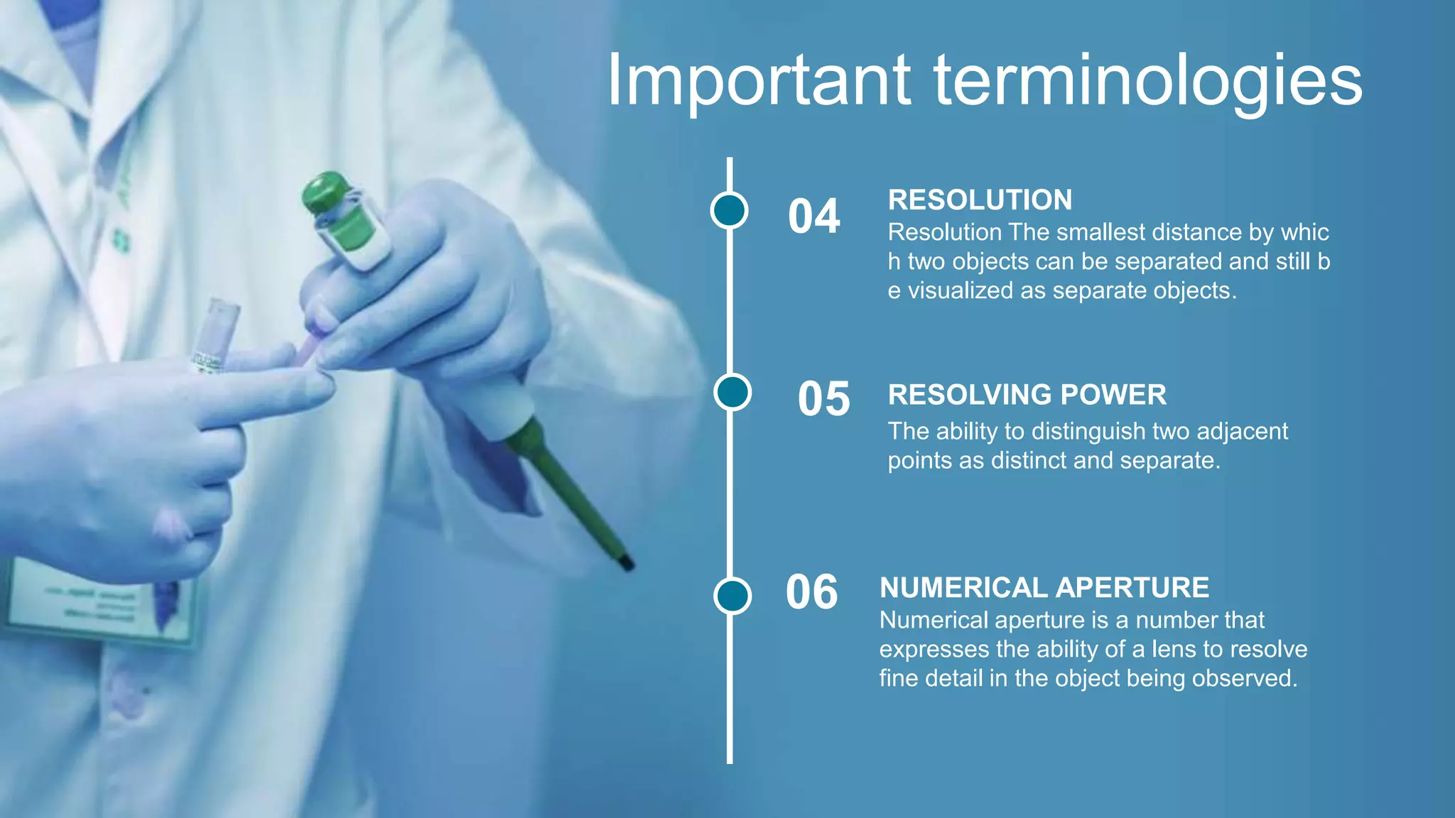 Magnification and resolution of microscope | PPTX