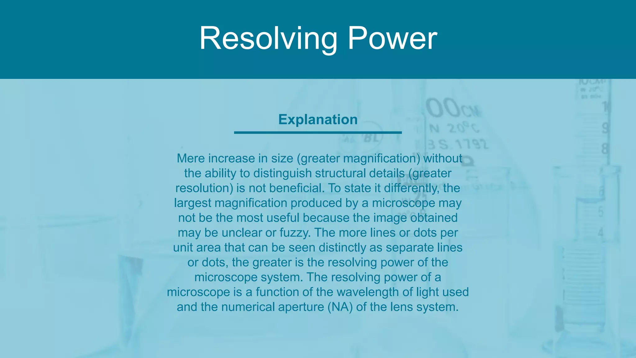 Magnification and resolution of microscope | PPTX
