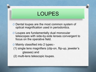 Journal club on Magnification loupes | PPTX