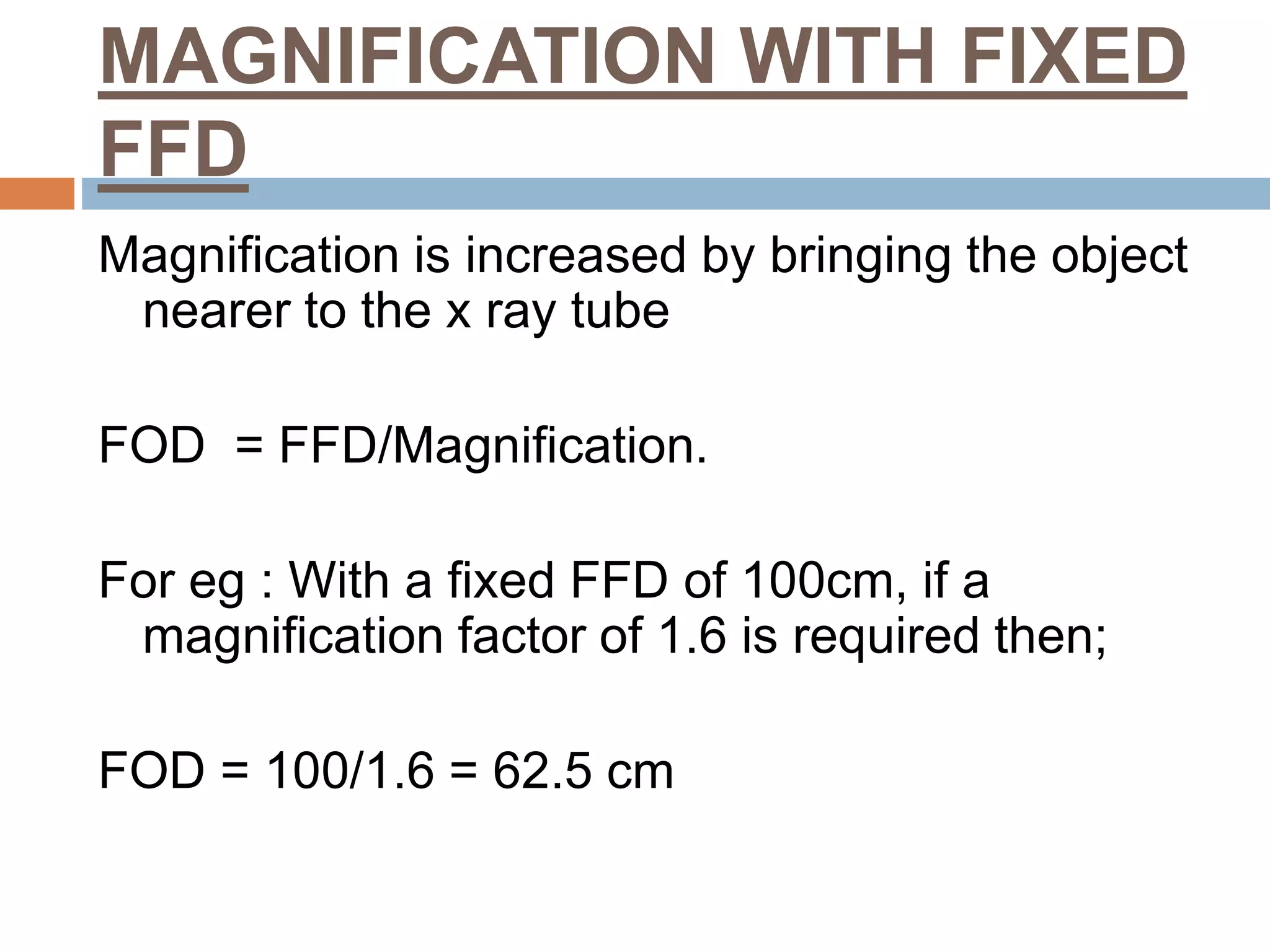 Magnification(macro and micro radiography), distortion | PPTX