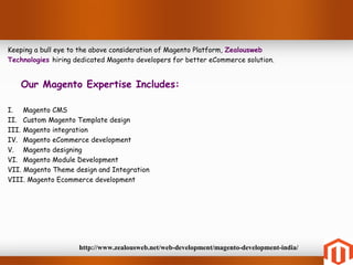 Magnificent Growth History of Magento Development | PPT